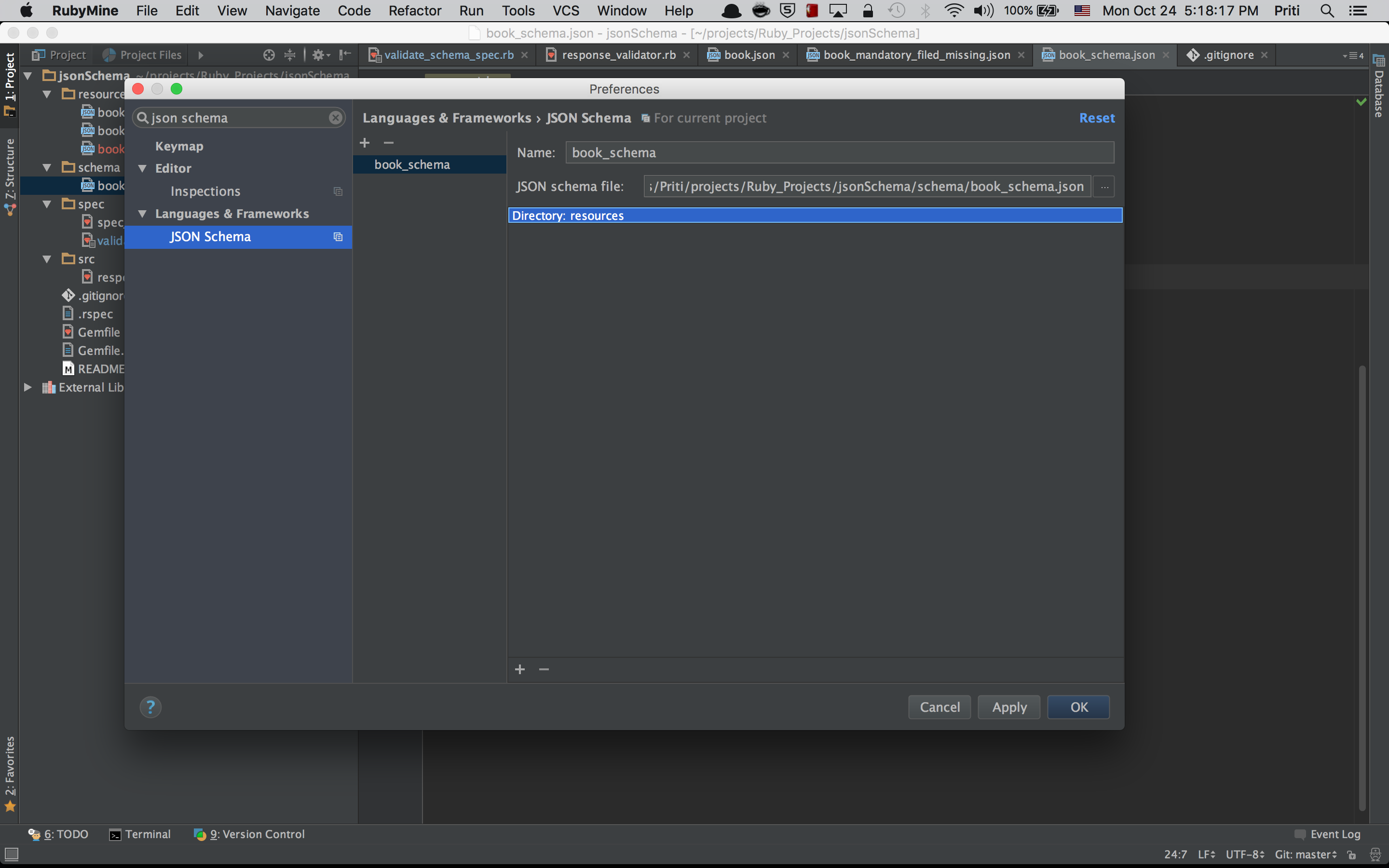 JSON Schema As A Specification Contract And Validation 